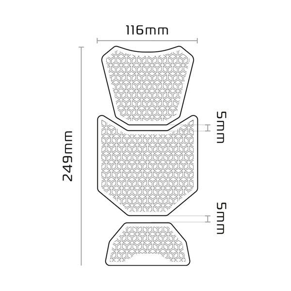 Oxford - Gripper ADV Tank Pad
